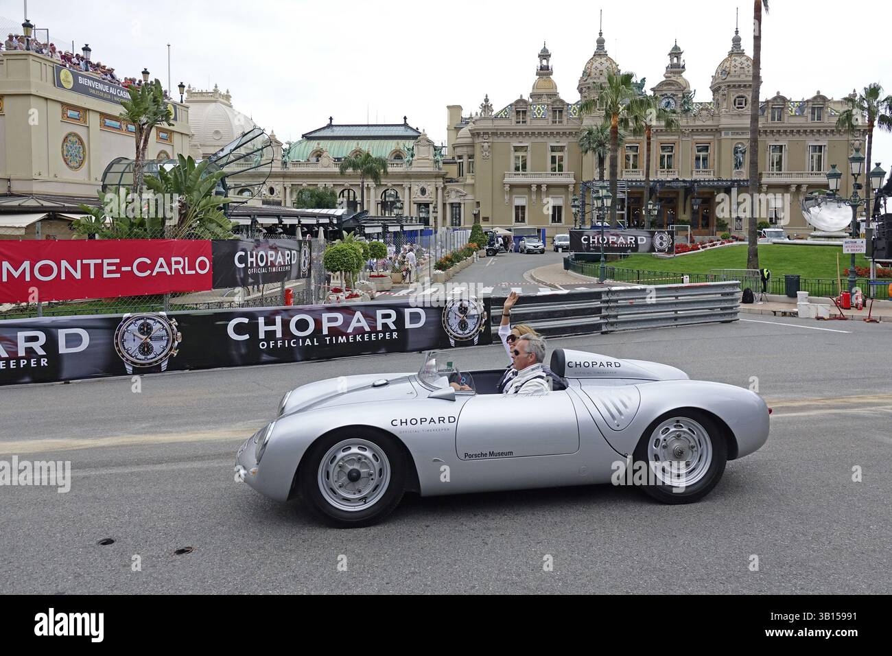Porsche 550 Spyder RS, driven by Karl-Friedrich Scheufele, Co-President ...