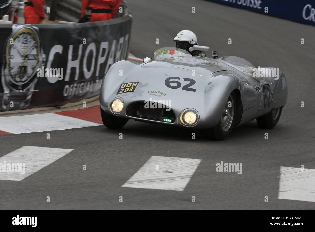 Cooper Jaguar T33, driver Derek Hood, 9th Grand Prix Historique Monaco ...