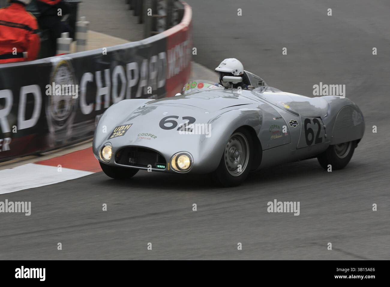 Cooper Jaguar T33, driver Derek Hood, 9th Grand Prix Historique Monaco ...