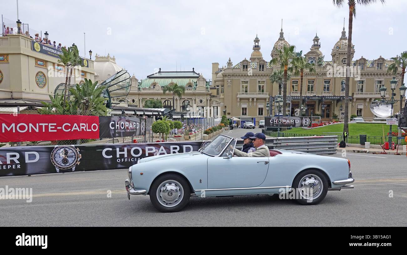 Alfa Romeo Giulia 1600 Spider on the square in front of the Casino ...