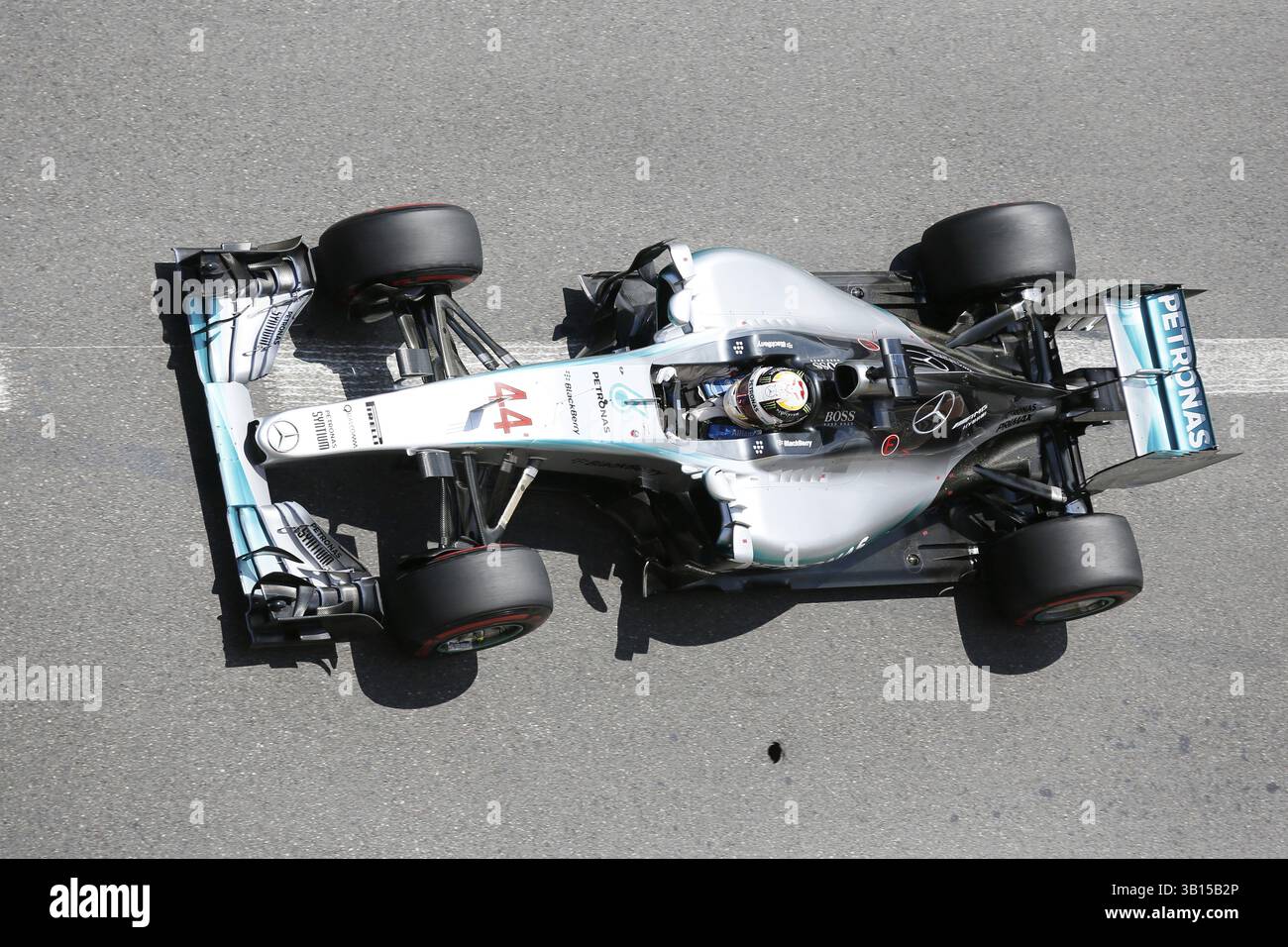 Lewis Hamilton, Mercedes, Formula 1 Grand Prix Monaco 2015 Stock Photo ...