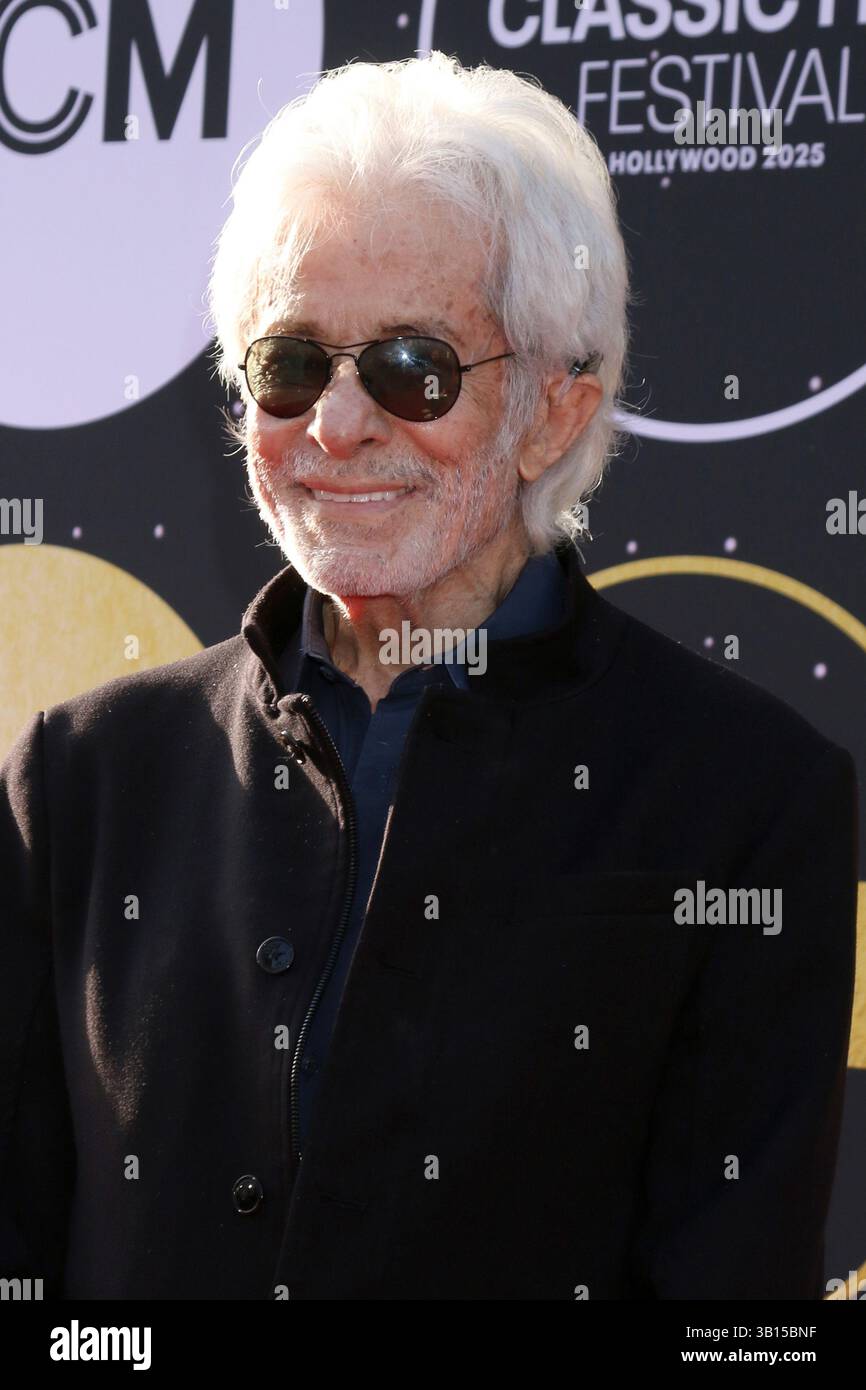 Los Angeles, USA. 24, April, 2025. Pictured left to right, George ...