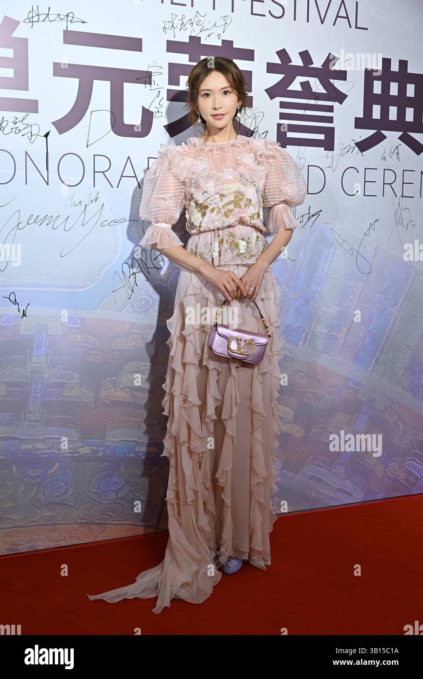 Taiwanese model, actress, singer and television host Lin Chi-ling ...