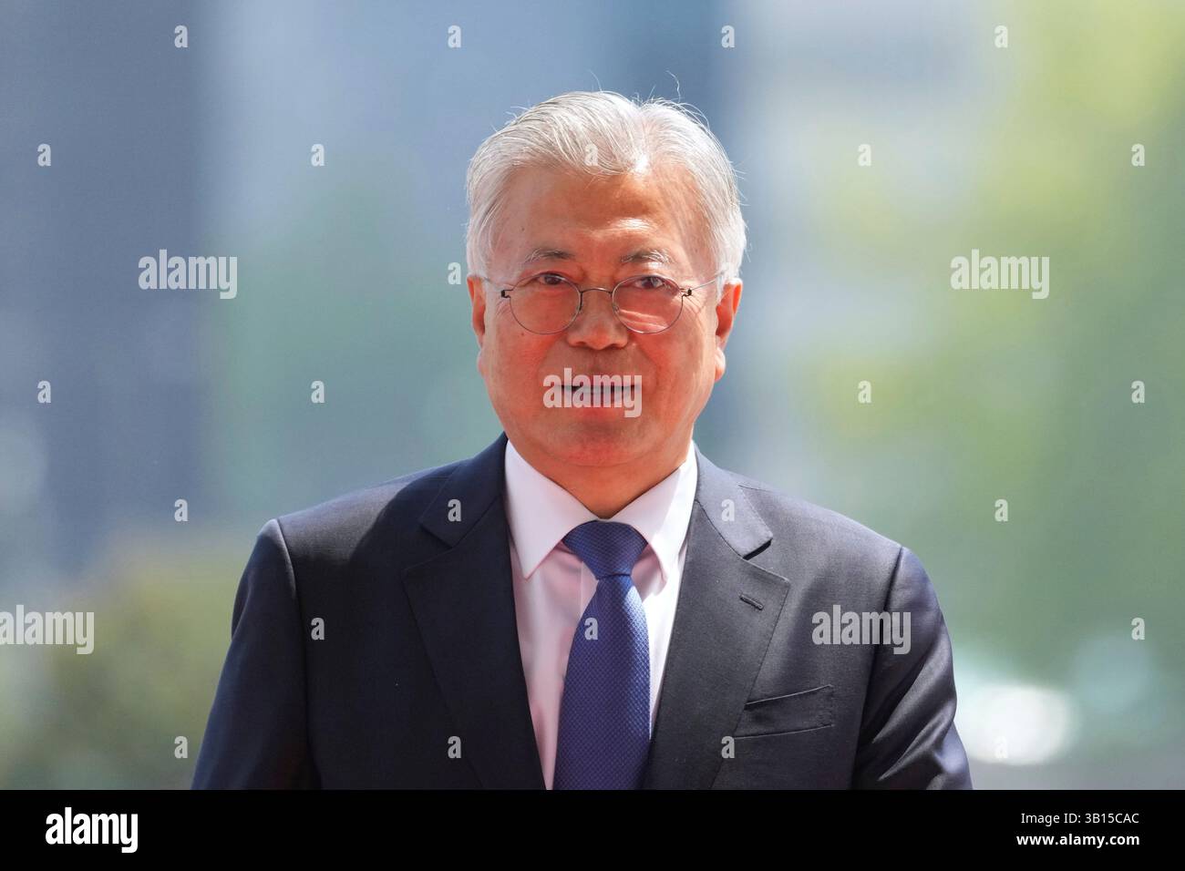 South Korean former President Moon Jae-in arrives at National Assembly ...