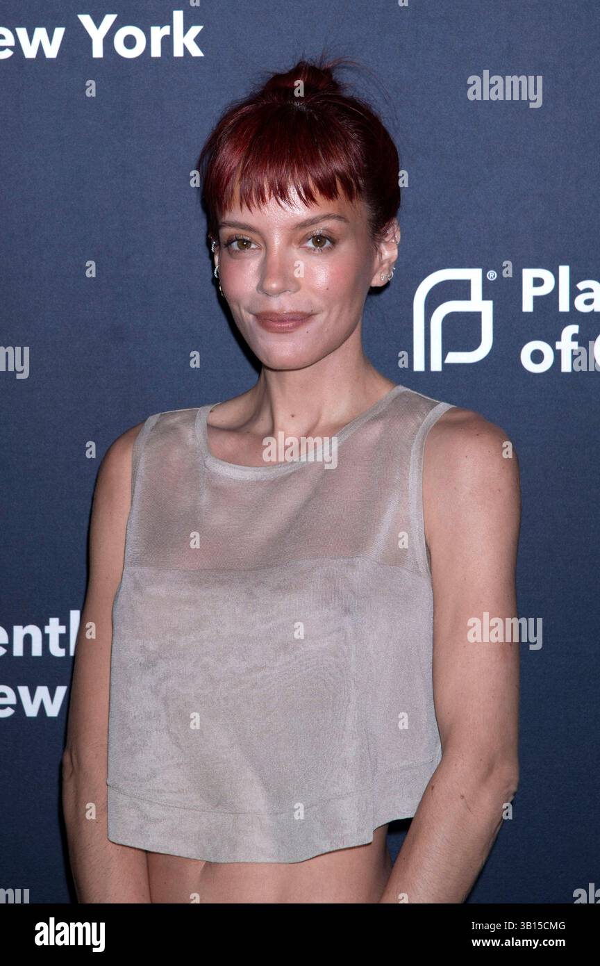 Lily Allen bei der Planned Parenthood New York Gala 2025 im Cipriani ...