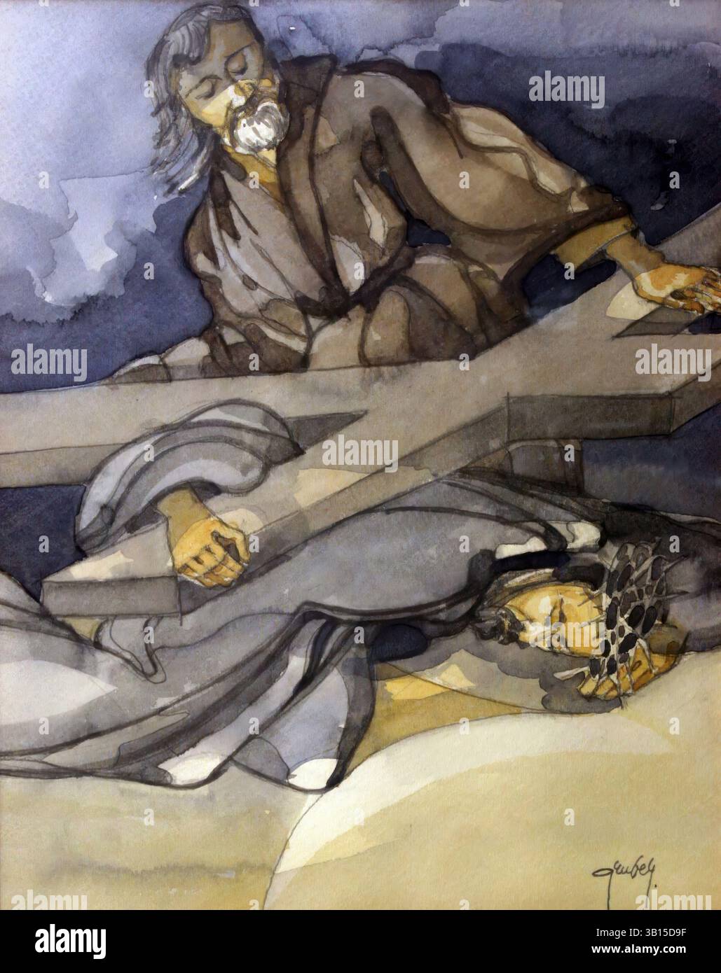 9th Stations of the Cross, Jesus falls the third time, Saint Vitus ...