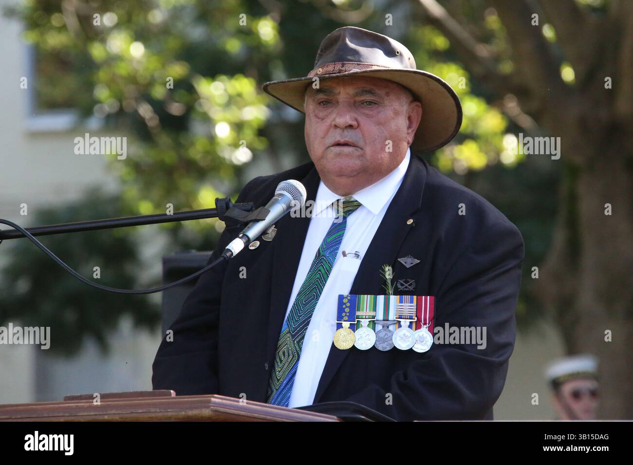 Sydney, Australia. 25th April 2025. The Coloured Digger event and Anzac ...