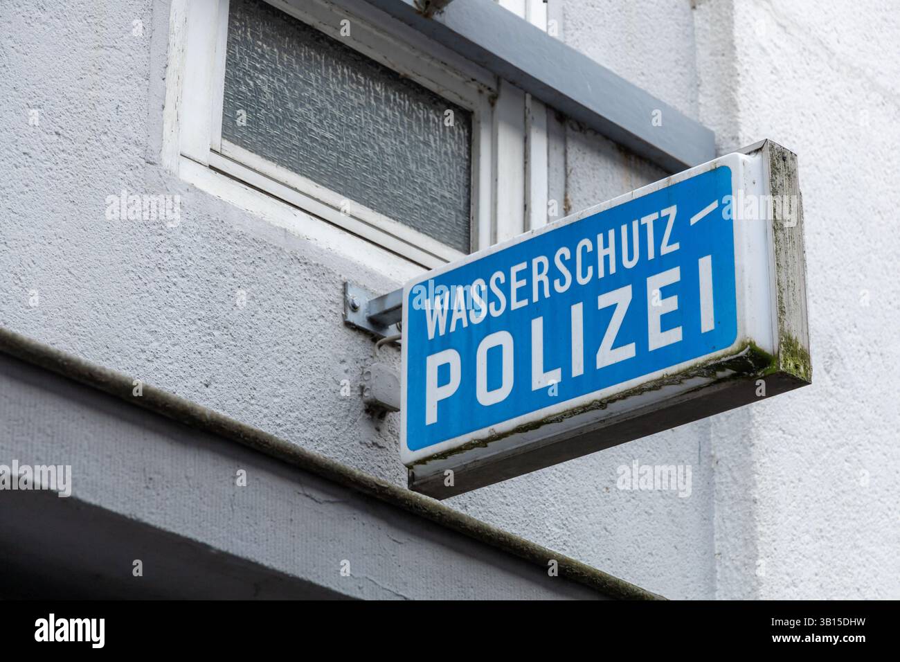 Emmerich , Germany. 19 February 2025. Polizei logo sign at the German ...