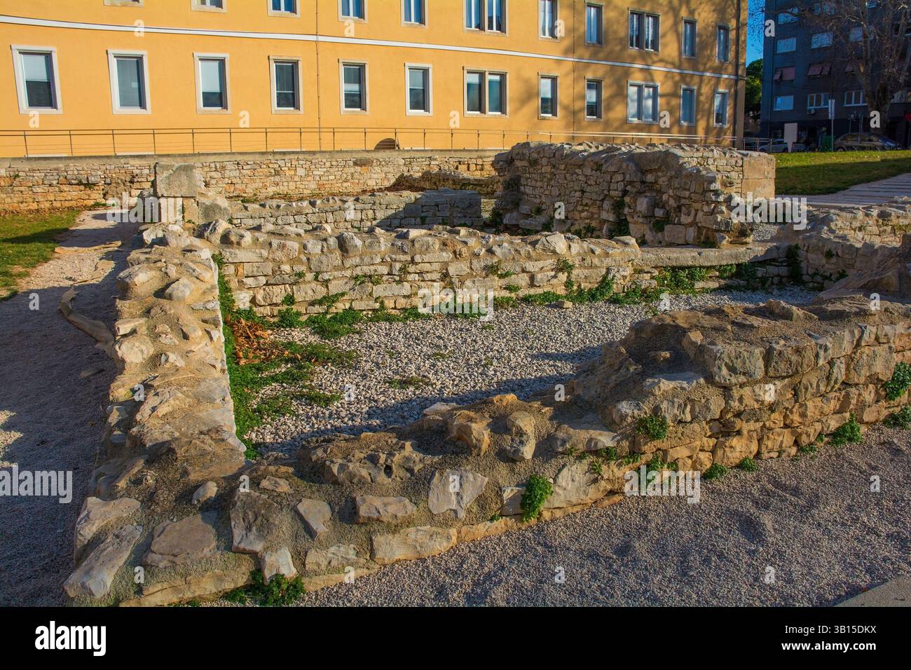 An archaeological excavation in Saint Theodore’s Quarter, or Cetvrt Sv ...