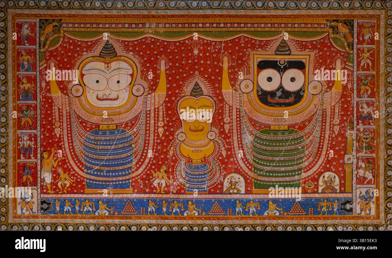 Odisha patachitra hi-res stock photography and images - Alamy