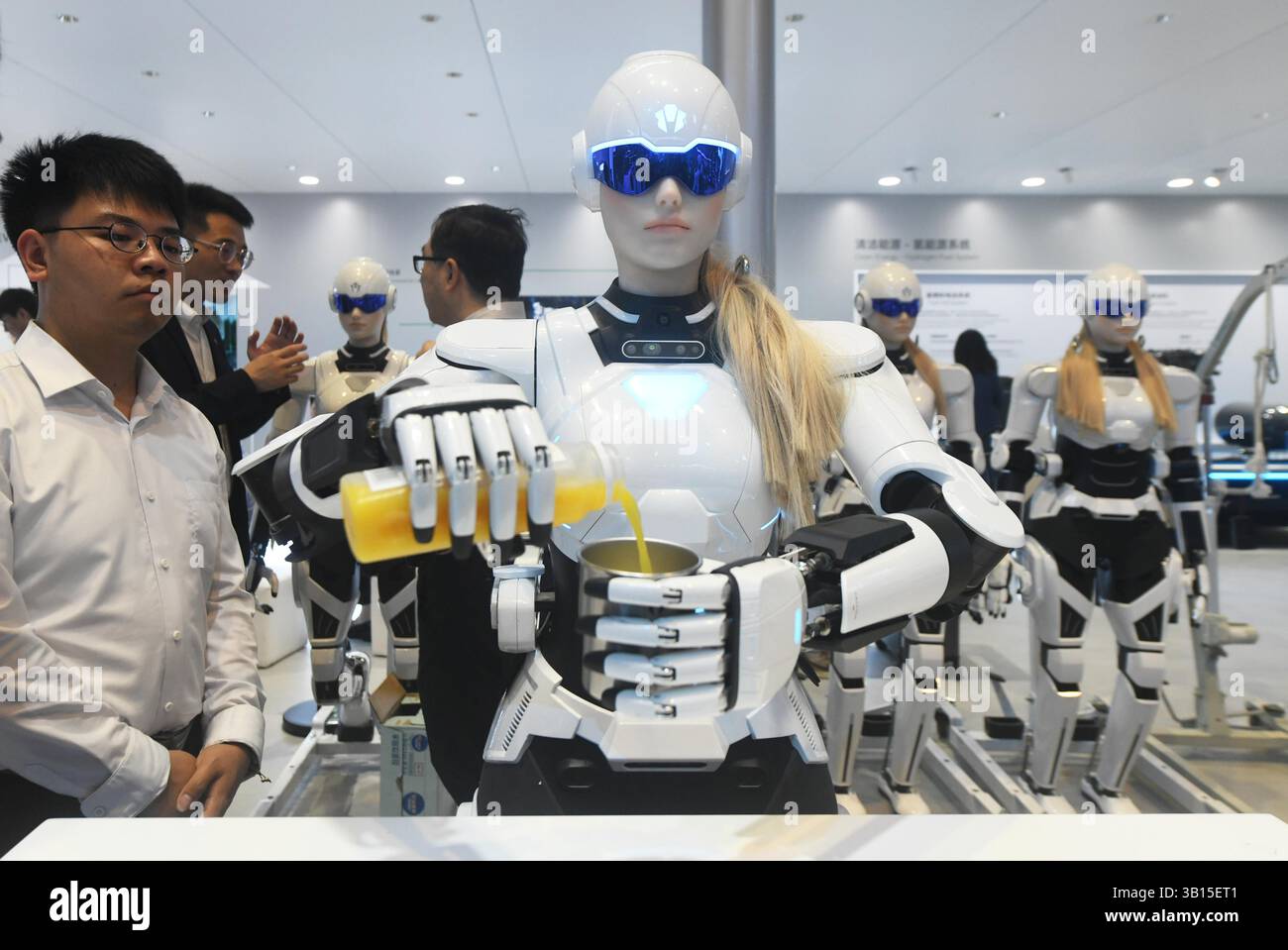 Humanoid robots Mornine gen-1 make debut at Auto Shanghai 2025 ...