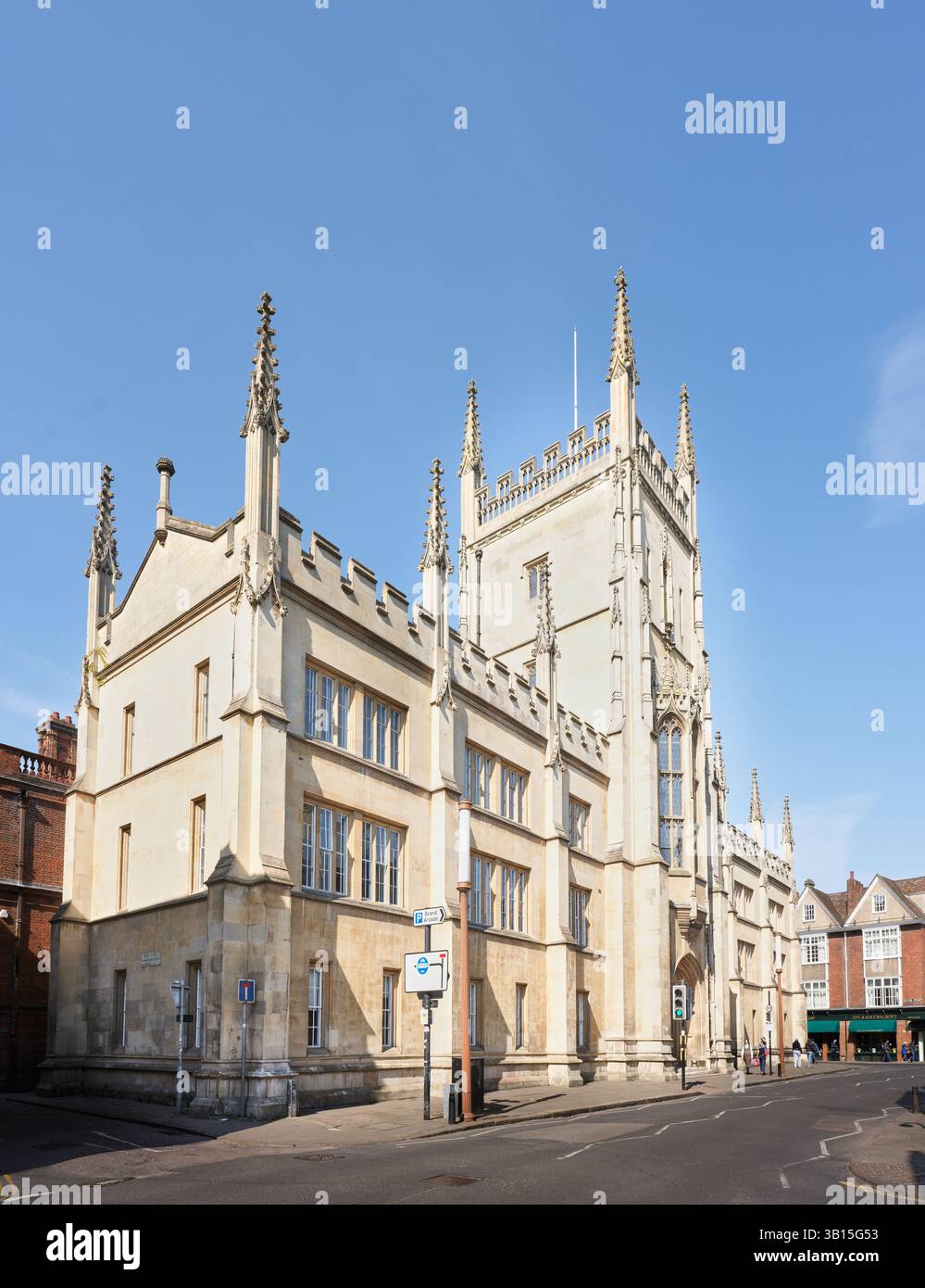 Pitt Building at Cambridge, England Stock Photo - Alamy