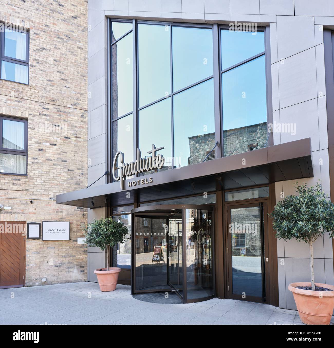 Graduate Hilton hotel, Cambridge, England Stock Photo - Alamy