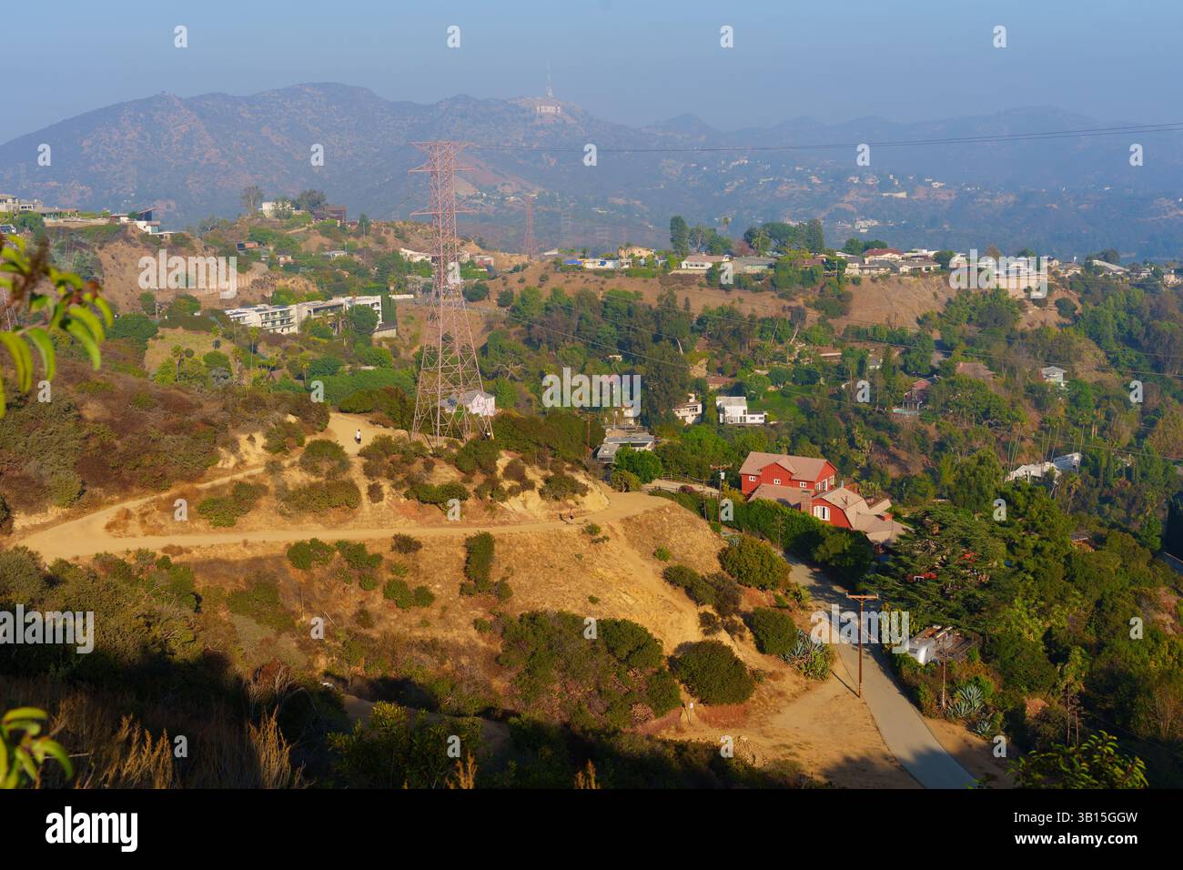 Los Angeles, California - December 5, 2024: Wide-angle shot capturing ...