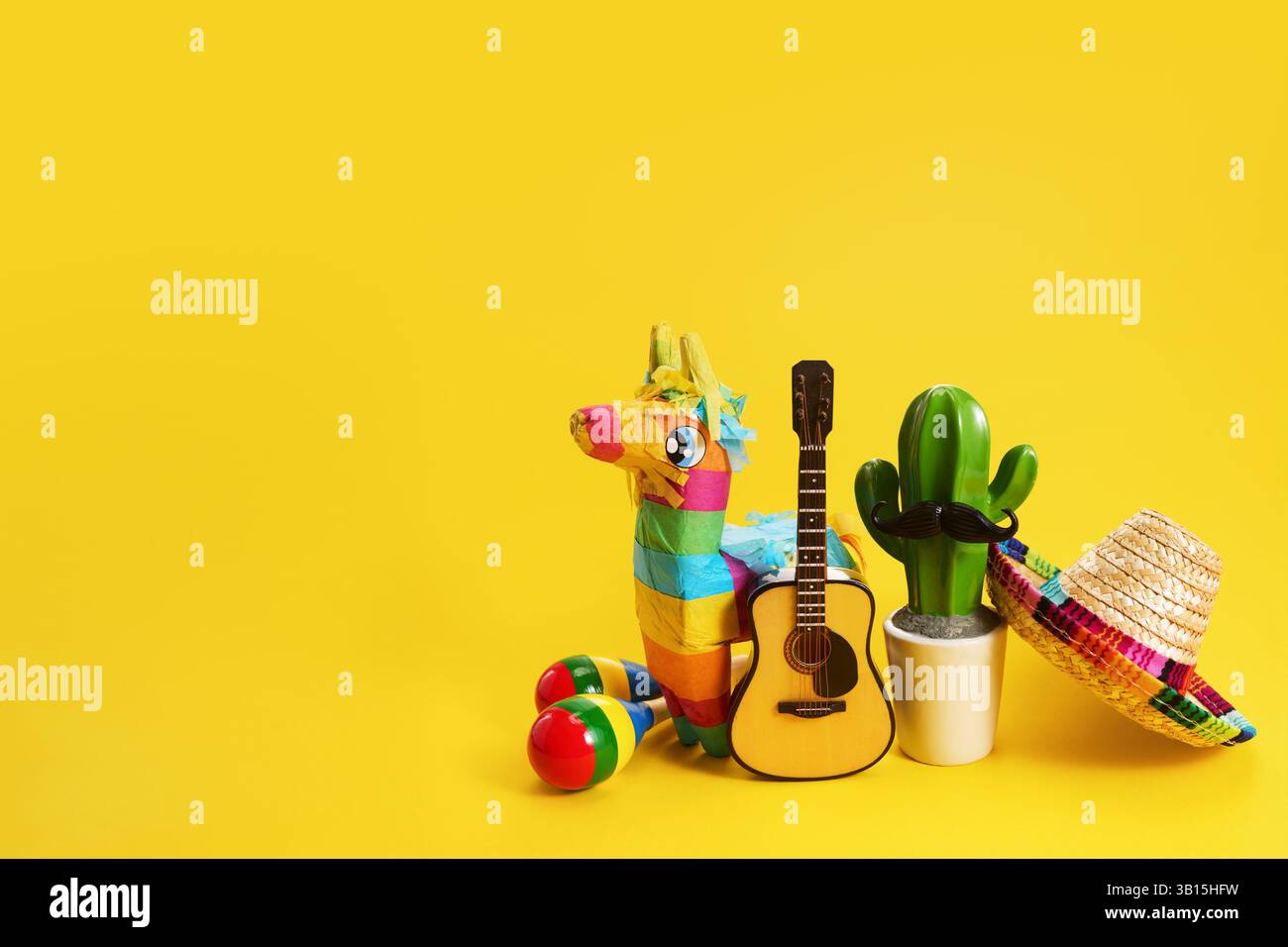 Cinco de mayo carnival concept. Fiesta Vibes Stock Photo - Alamy