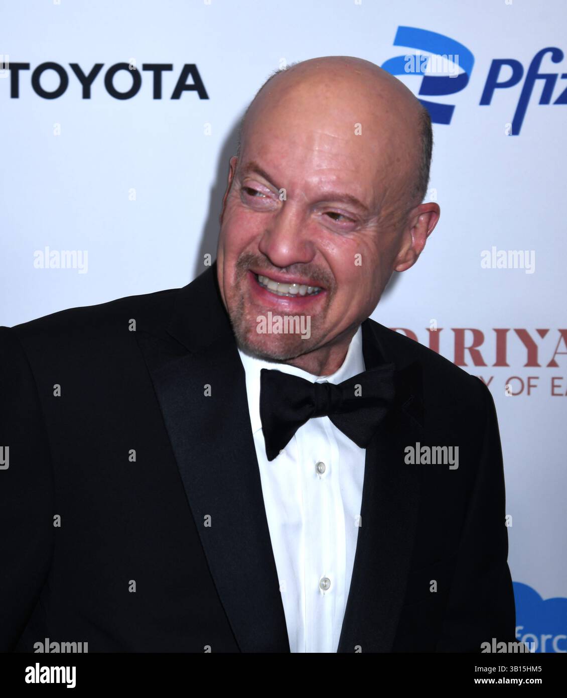 April 24, 2025, New York, New York, United States: Jim Cramer attends ...