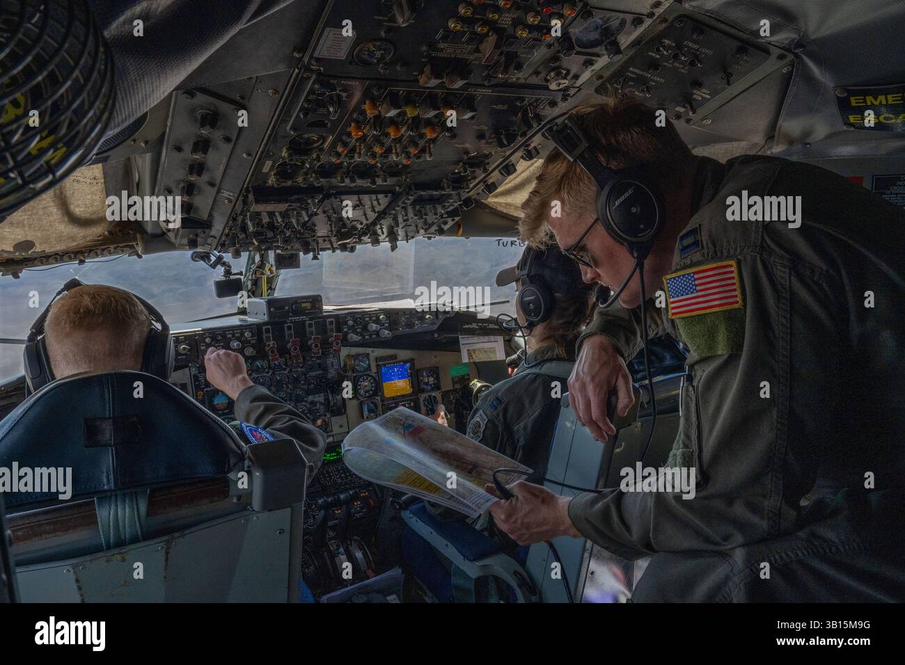 (From left) Capt. Luke Hartings, Capt. Augustus Bates and Capt. Rachel ...