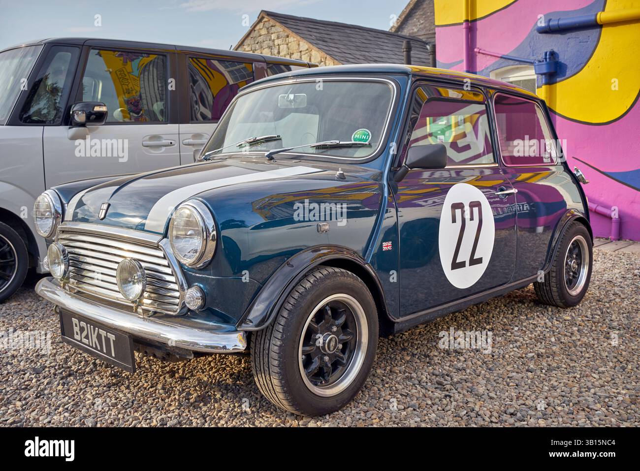 ROVER MINI SPRITE Blue 1994 Stock Photo - Alamy