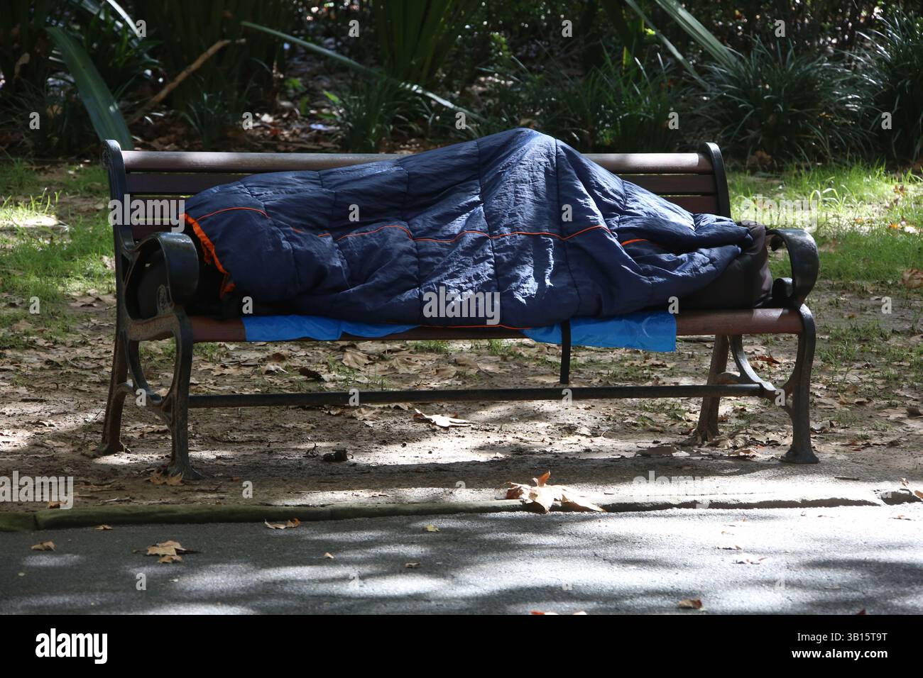 Sydney, Australia. 25th April 2025. Homelessness has returned to ...