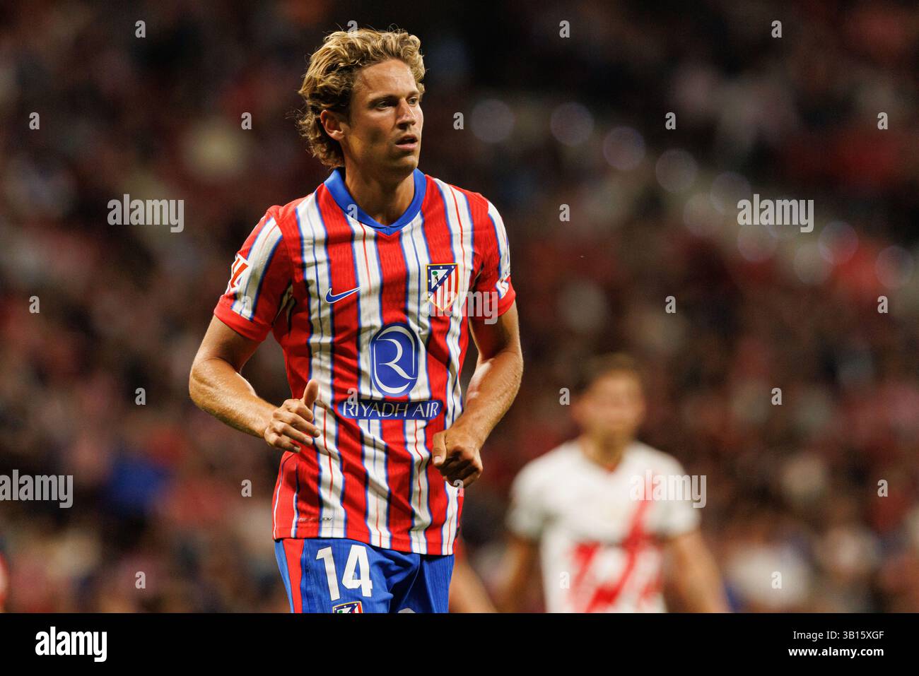 Marcos Llorente (Atletico de Madrid) seen in action during the LaLiga ...