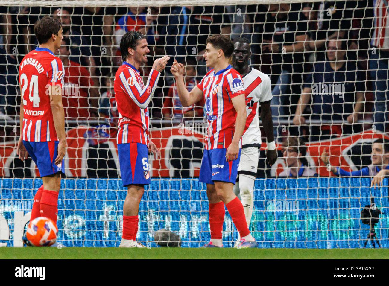 Rodrigo de Paul and Julian Alvarez (Atletico de Madrid) seen ...