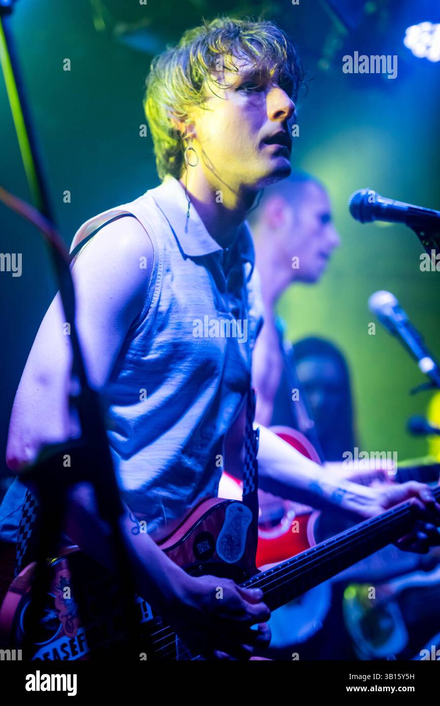 Edinburgh, Scotland. Thursday 24 April 2025. Nottingham band Cheap ...