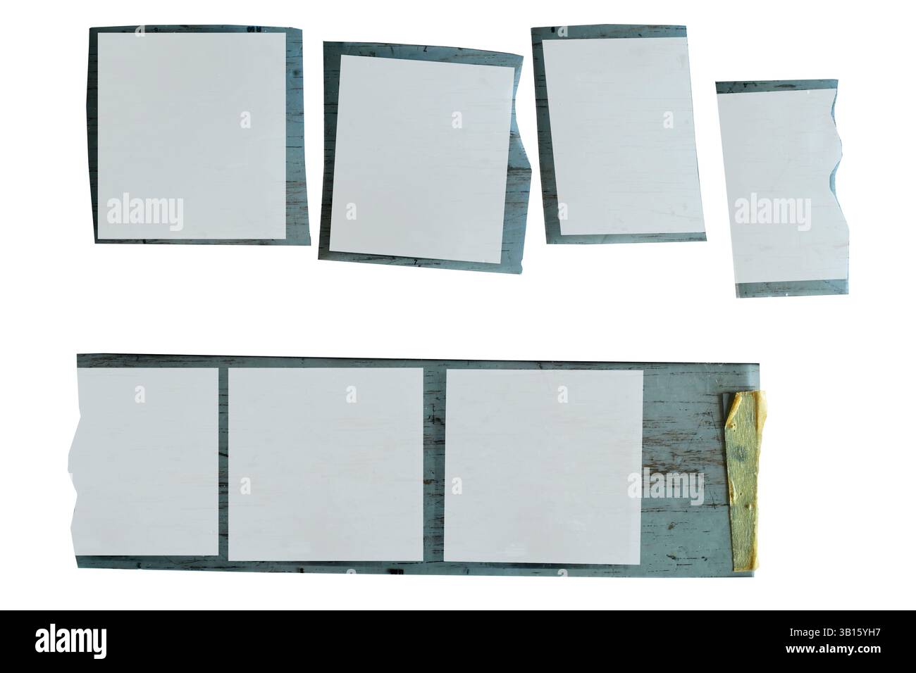 vintage medium format camera film strip, free space for pics Stock ...