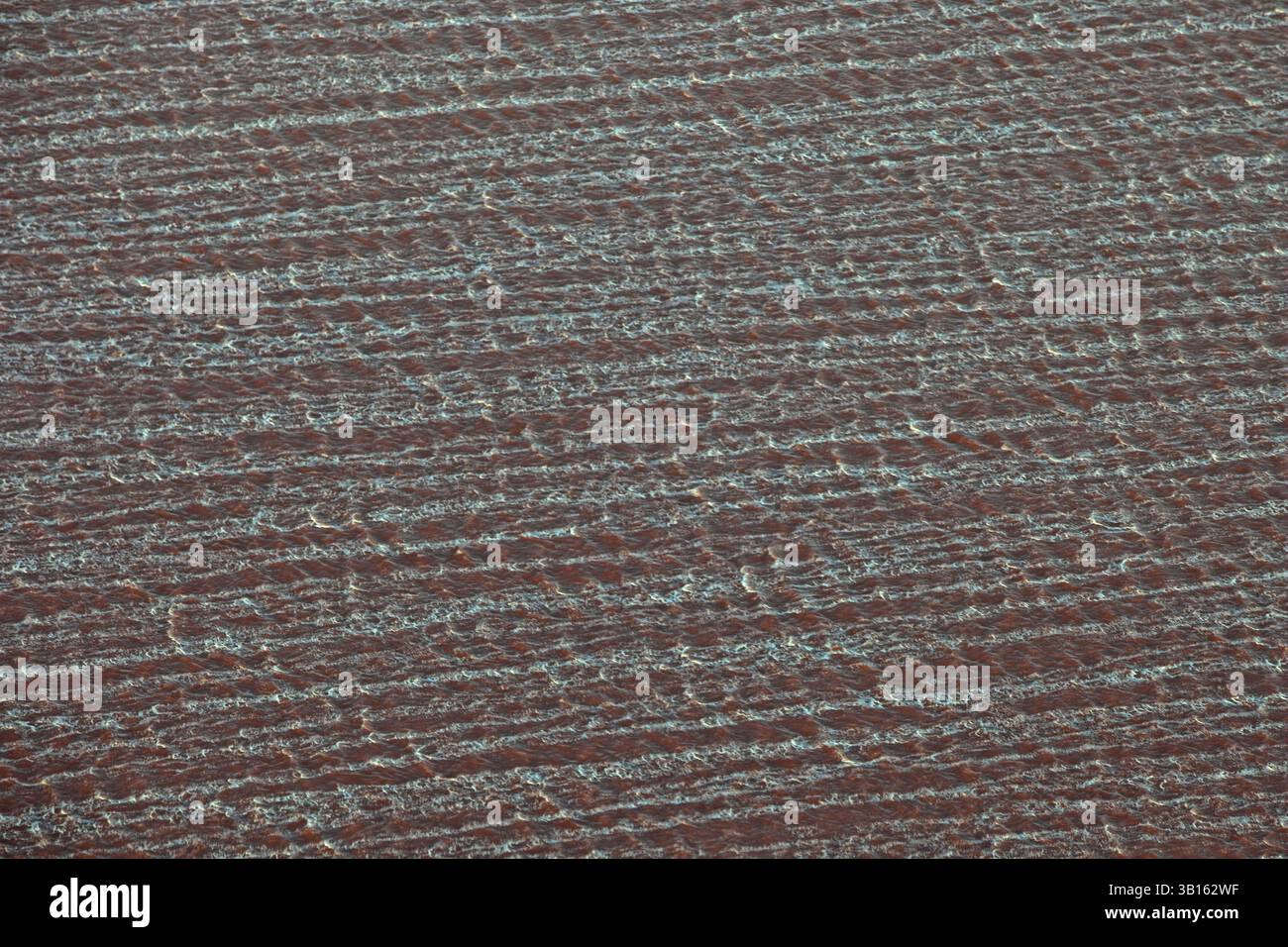 Aerial view of Skelton Coast, Namib Naukluft Nat Park, Namib Desert ...