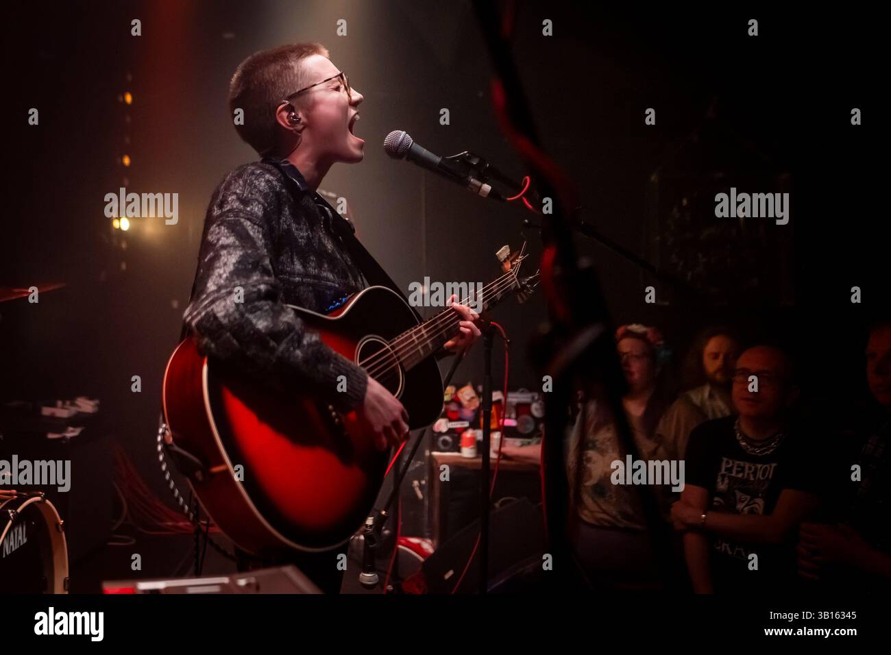 Edinburgh, Scotland. Thursday 24 April 2025. Singer - songwriter Elsie ...