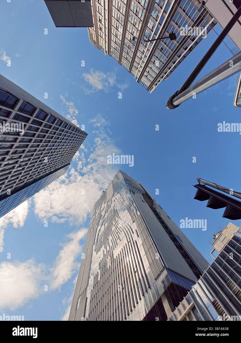 Low angle city view hi-res stock photography and images - Alamy