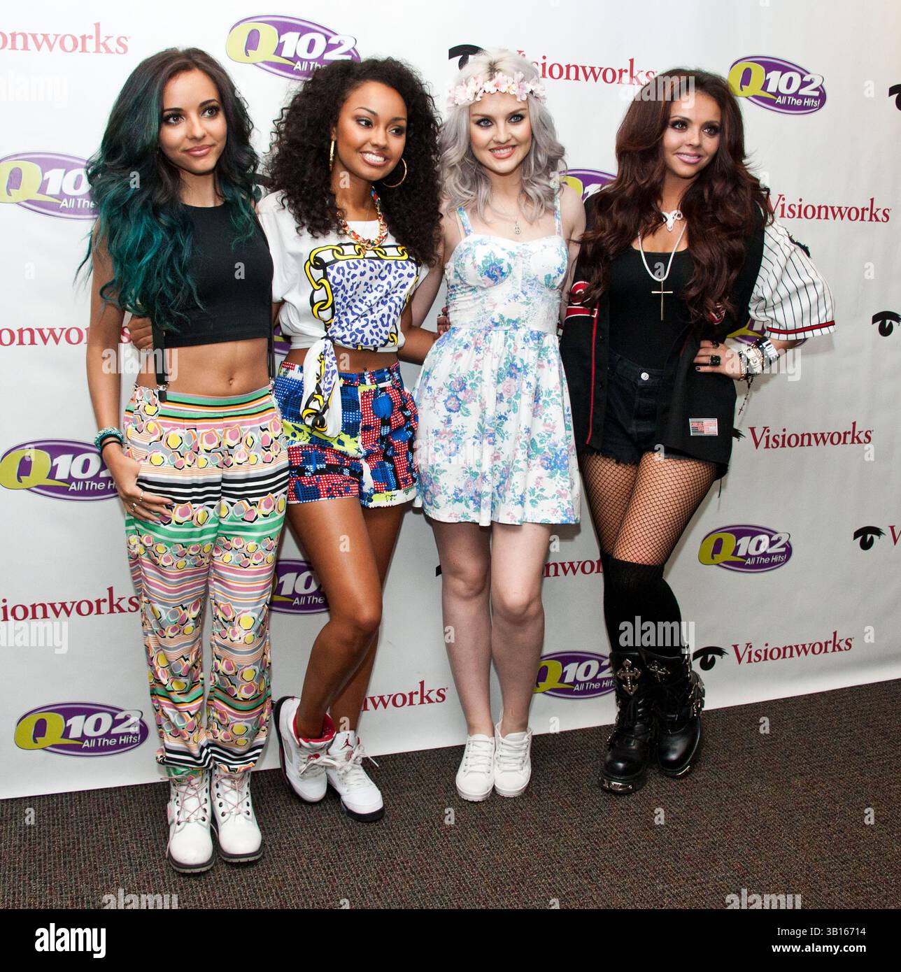 Jade Thirlwall, Leigh-Anne Pinnock, Perrie Edwards and Jesy Nelson of ...