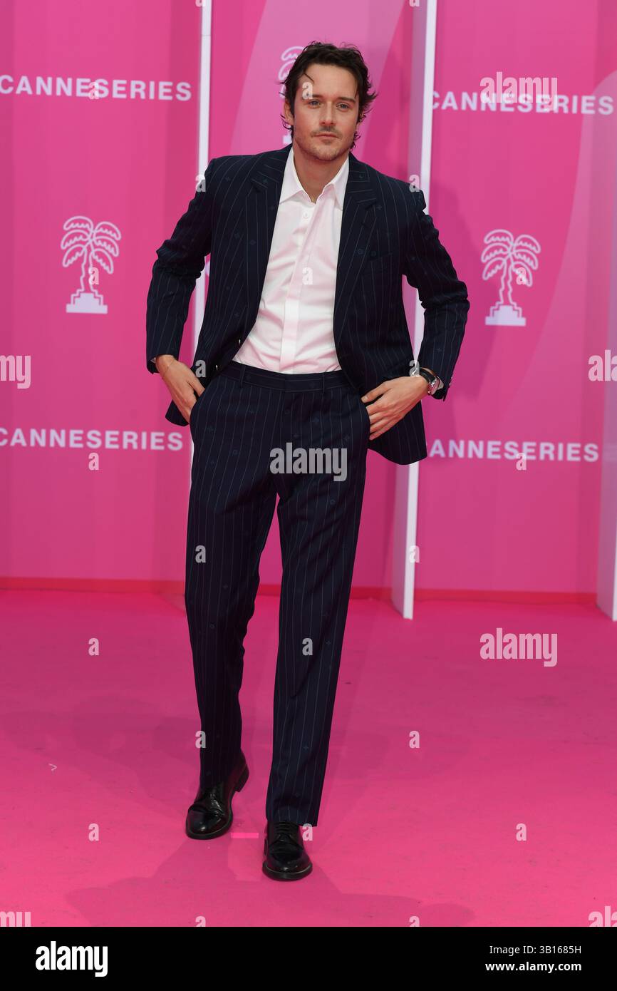 César Domboy attends the opening ceremony during the 8th Canneseries ...