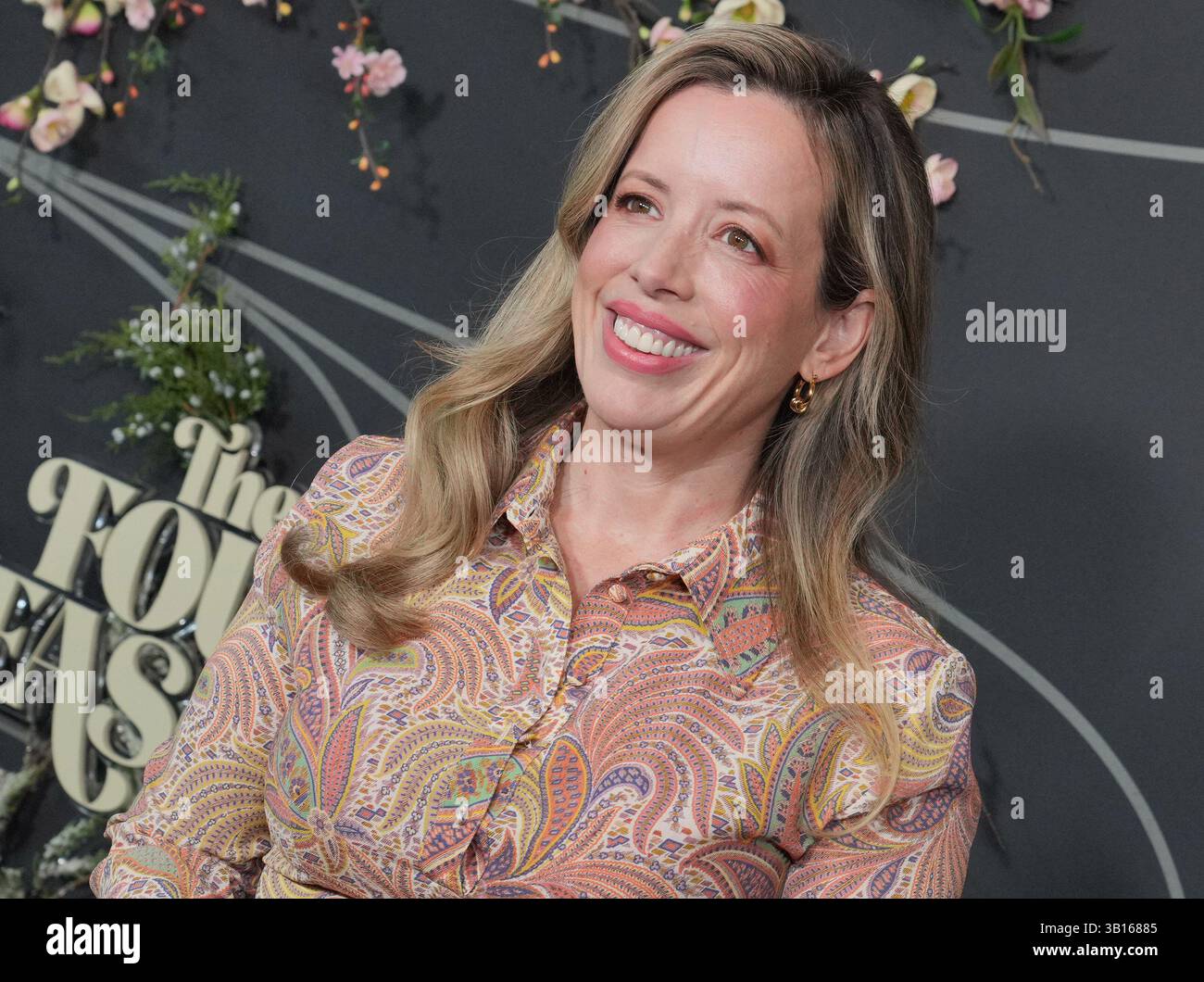 Lang Fisher arrives at the Netflix's THE FOUR SEASONS Los Angeles ...