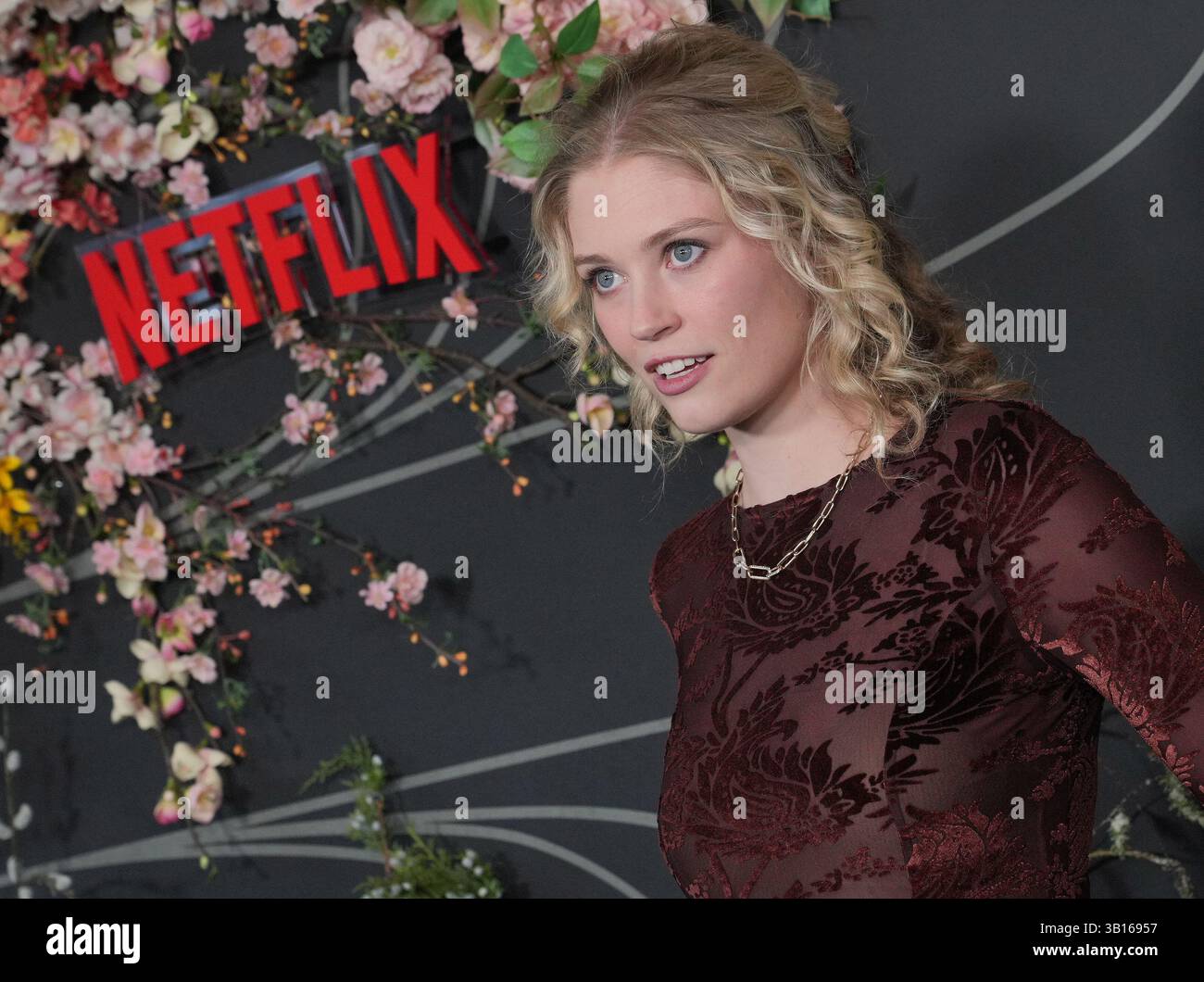 Liv Pearsall arrives at the Netflix's THE FOUR SEASONS Los Angeles ...
