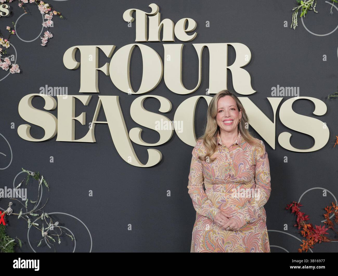 Lang Fisher arrives at the Netflix's THE FOUR SEASONS Los Angeles ...