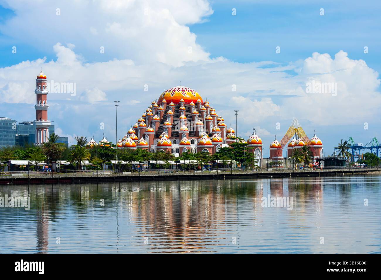 Asmaul Husna 99 Dome Mosque is a mosque built in 2017, located in ...