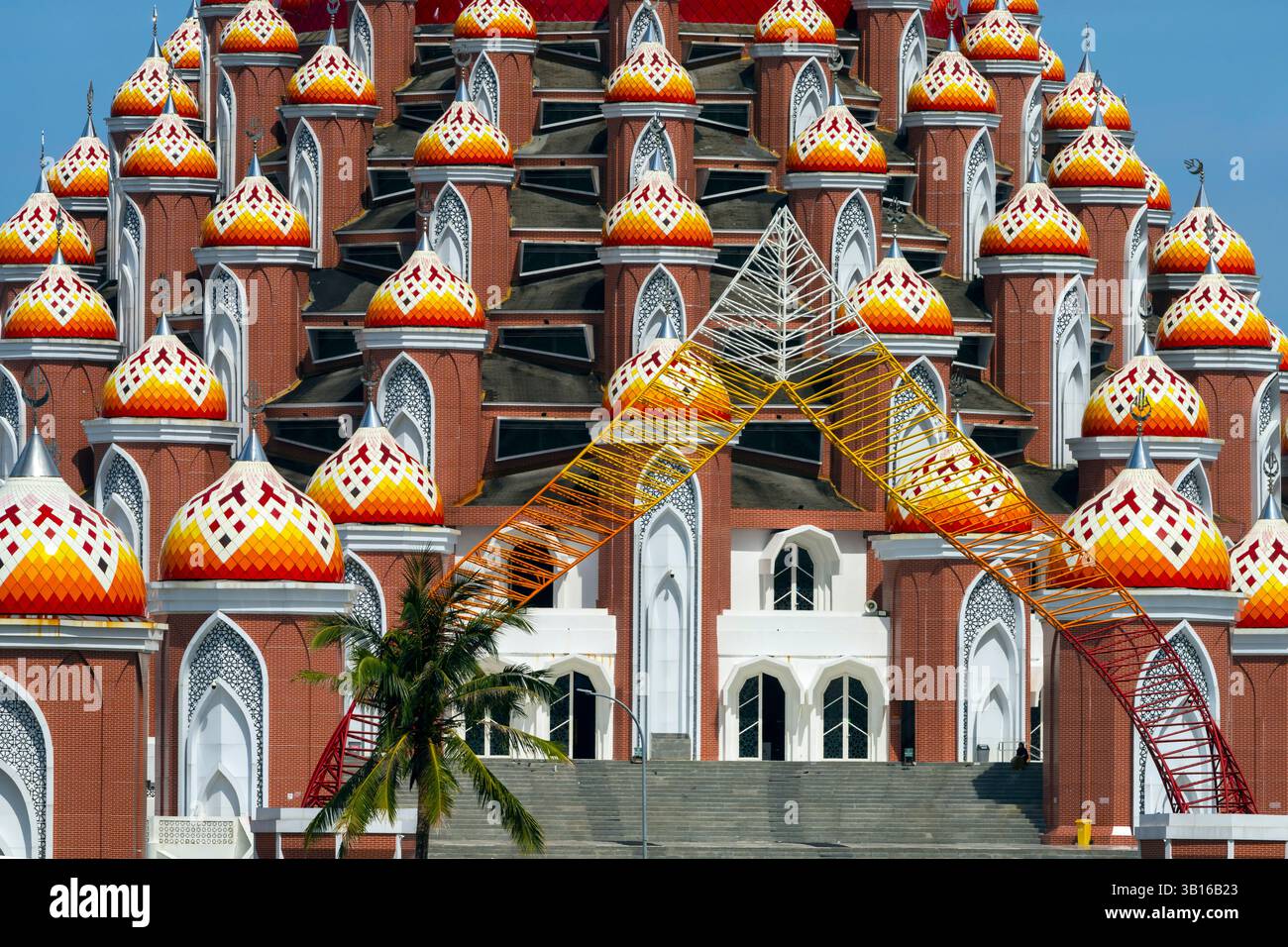 Asmaul Husna 99 Dome Mosque is a mosque built in 2017, located in ...