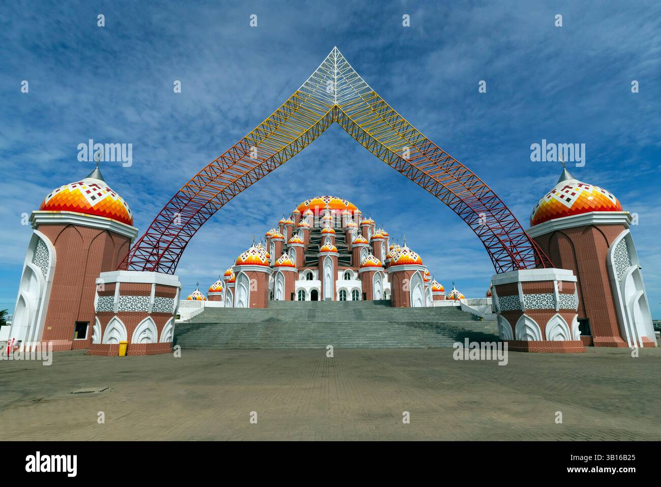 Asmaul Husna 99 Dome Mosque is a mosque built in 2017, located in ...