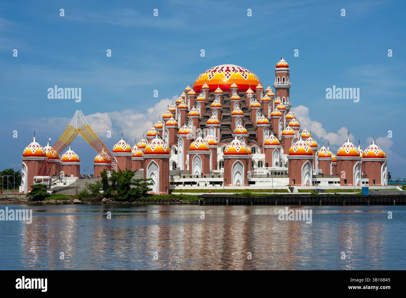 Asmaul Husna 99 Dome Mosque is a mosque built in 2017, located in ...