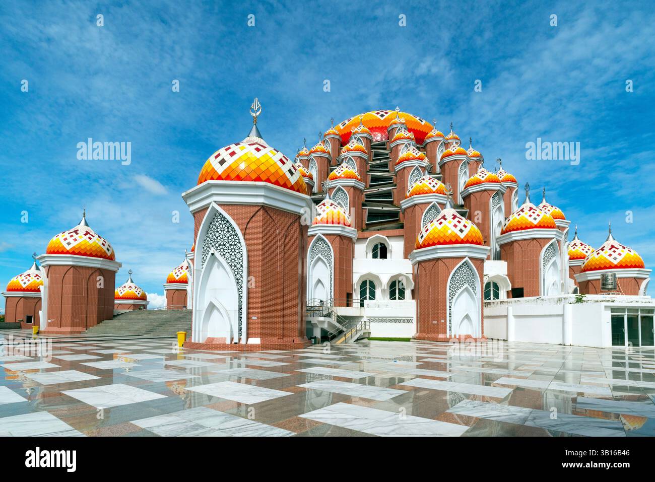 Asmaul Husna 99 Dome Mosque is a mosque built in 2017, located in ...