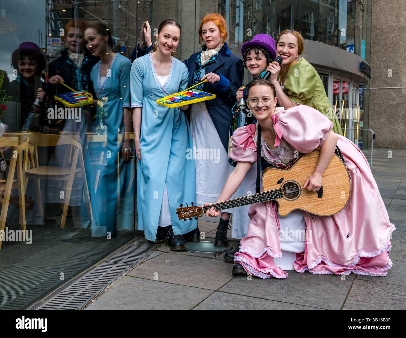 Female actors cast of Pride and Prejudice (sort of), Festival theatre ...