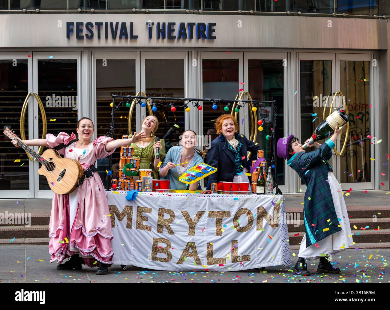Female actors cast of Pride and Prejudice (sort of), Festival theatre ...