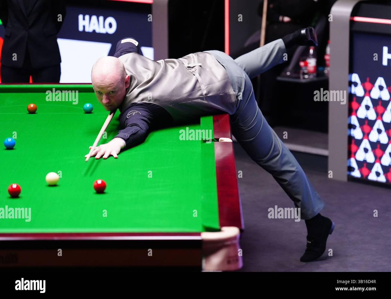 Chris Wakelin during his match with Mark Allen on day seven of the Halo ...
