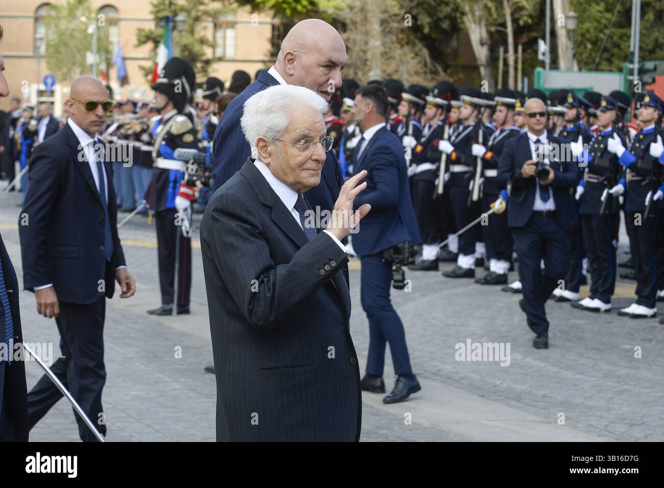 Rome, Liberation Day Altar of the Fatherland commemoration of the 80th ...