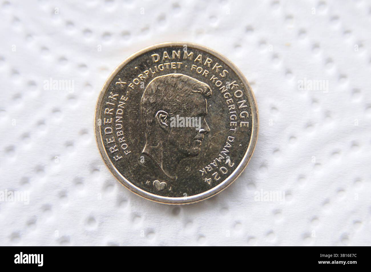 Copenhagen/ Denmark/25 april 2025 /Danish currency and new danish 20 ...