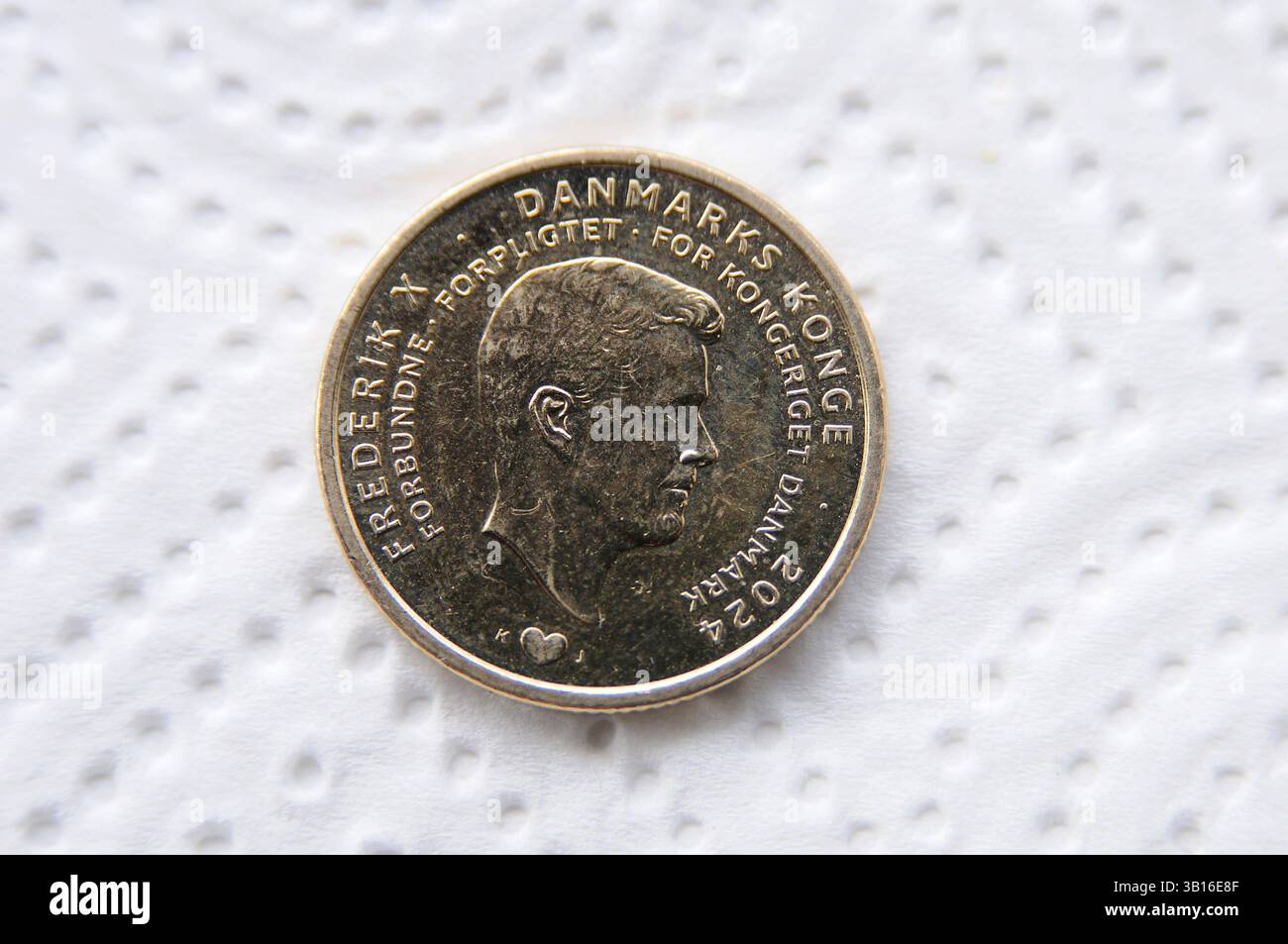 Copenhagen/ Denmark/25 april 2025 /Danish currency and new danish 20 ...