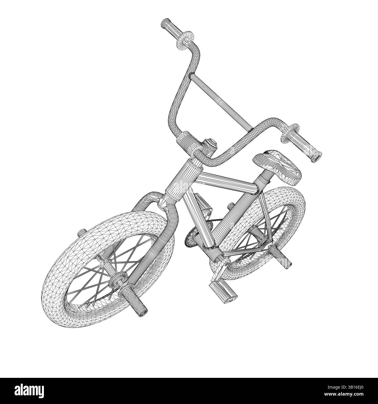 A bicycle is shown upside down with the front wheel off the ground. The ...