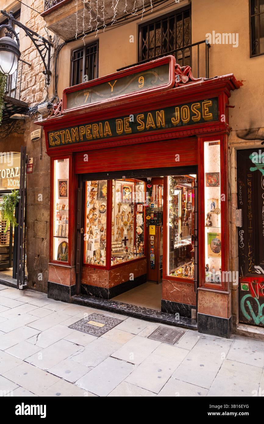 Estamperia de San José: A Traditional Religious Goods Shop, Barcelona ...