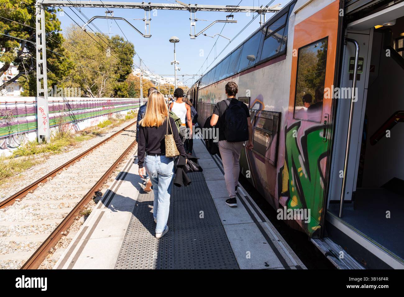 Sitges station hi-res stock photography and images - Alamy