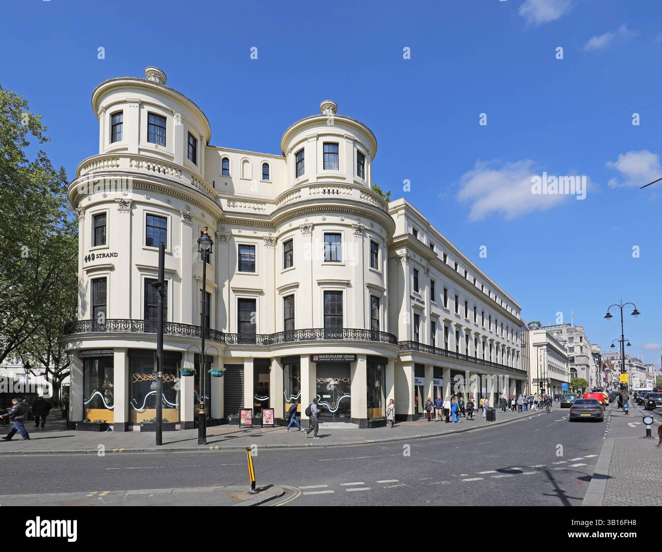 430-449 The Strand, London, UK. A Grade II Listed Regency terrace ...